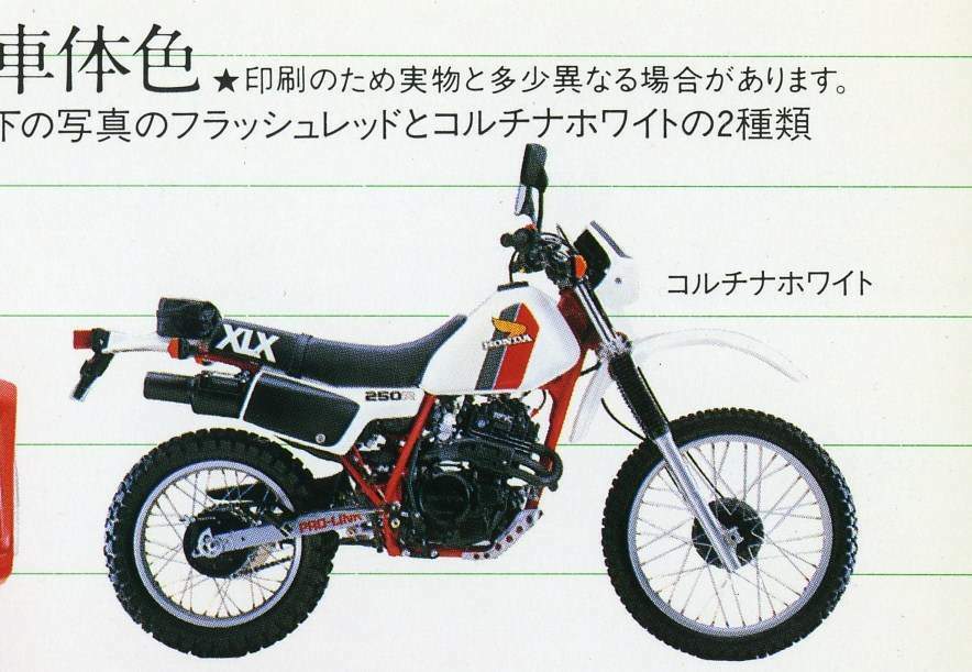Honda XLX 250R